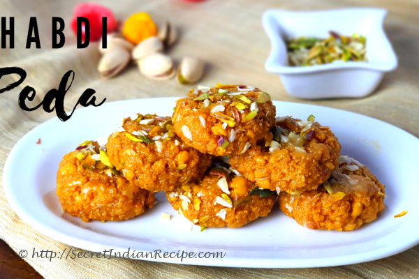 How to make Thabdi /Kathiawadi Peda - Indian Recipes, Vegetarian Recipes